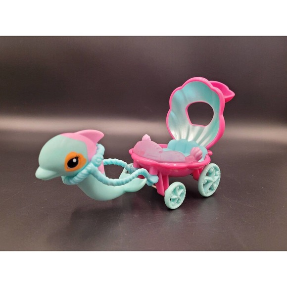 Hasbro | Toys | My Little Pony Mermaid Dolphin Carriage 209 Hasbro ...